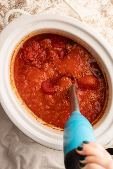 Slow Cooker Tomato Soup - Everyday Family Eats