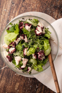 John's Goat Cheese Salad - Everyday Family Eats