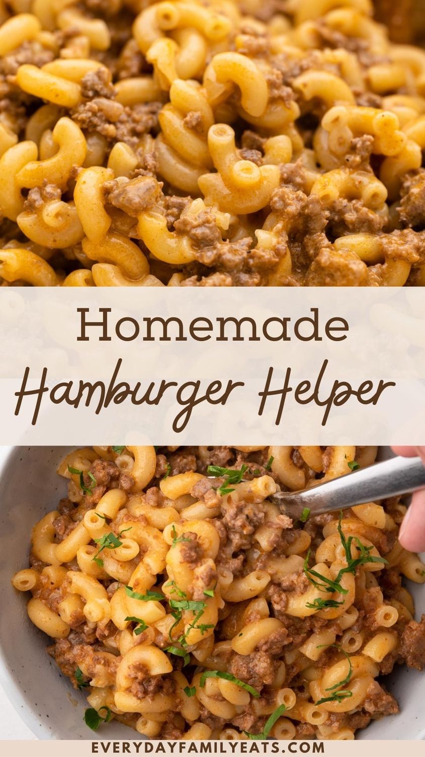 Homemade Hamburger Helper - Everyday Family Eats
