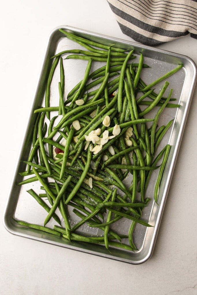 Balsamic Roasted Green Beans - Everyday Family Eats